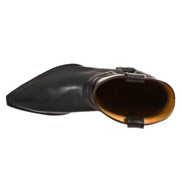 3305 Sendra boots Cuervo Pull Oil Negro Femme/Homme | la joya-western