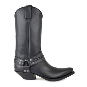 3305 Sendra boots Cuervo Pull Oil Negro Femme/Homme | la joya-western