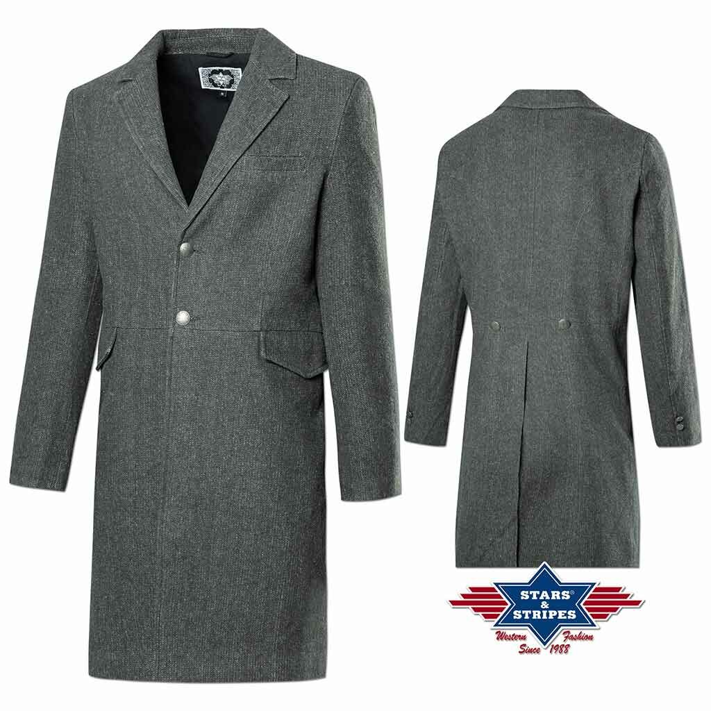 REF JOHN Redingote Old West Stars and Stripes Homme | la joya-western