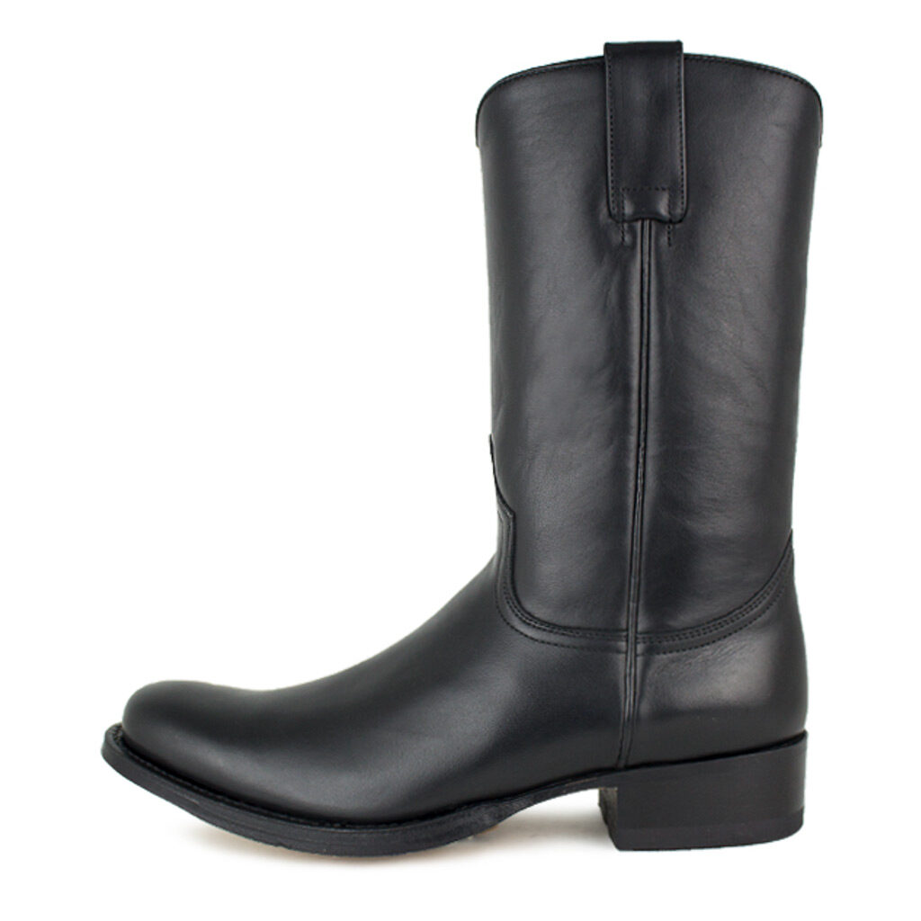 6613 BOTTE SENDRA BOOTS TRAVOLTA Round Black Homme, Femme | la joya-western